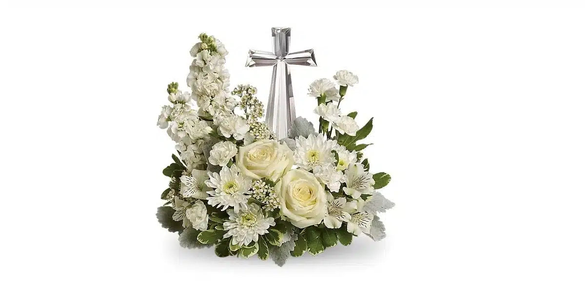 Sympathy/ Funeral Flower Bouquet – Ambrosia Floral Studio